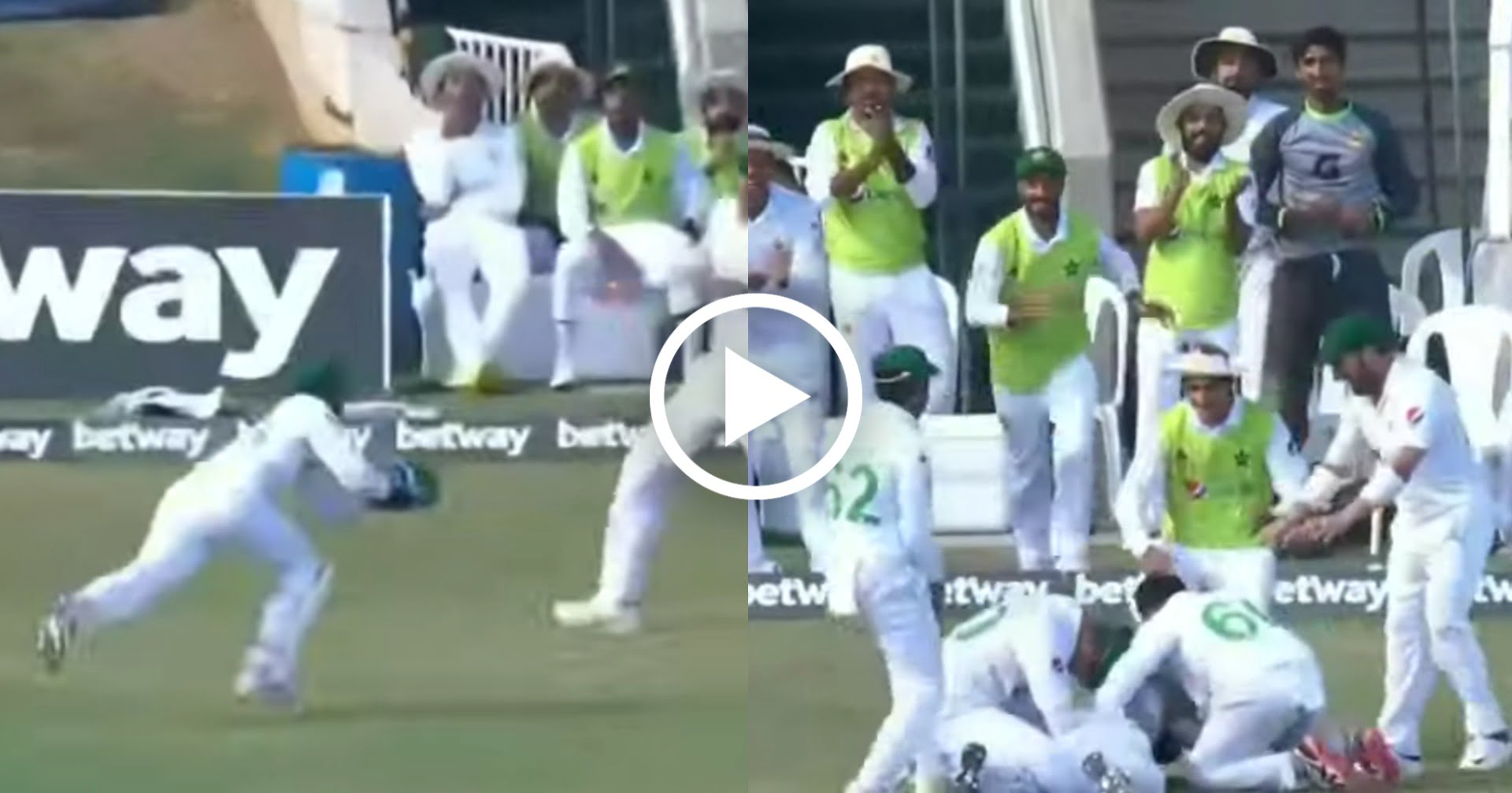 Watch: Mohammad Rizwan takes stunner of a catch against West Indies