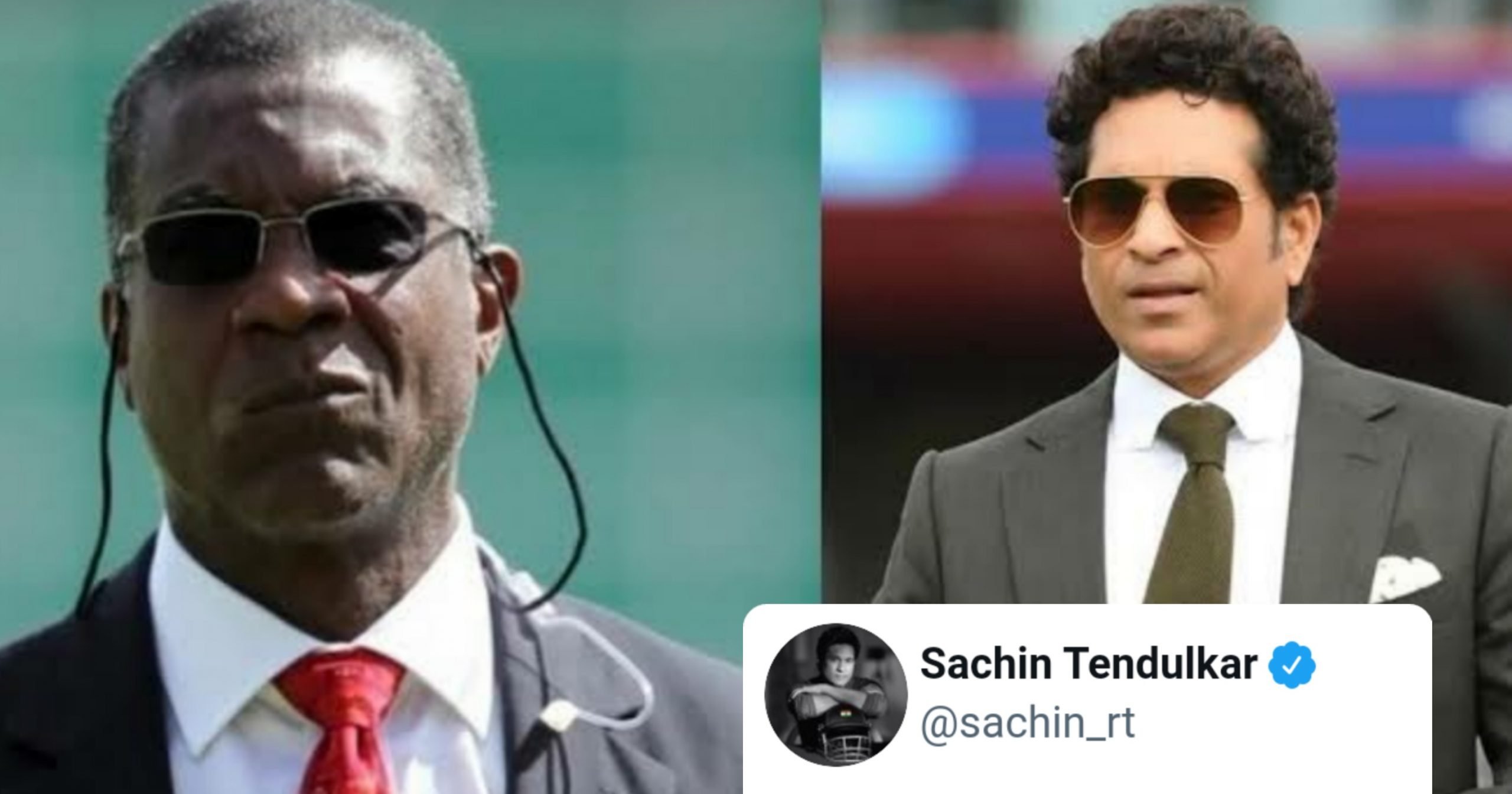 Sachin Tendulkar Pays Tribute To Michael Holding As He Retires As A ...
