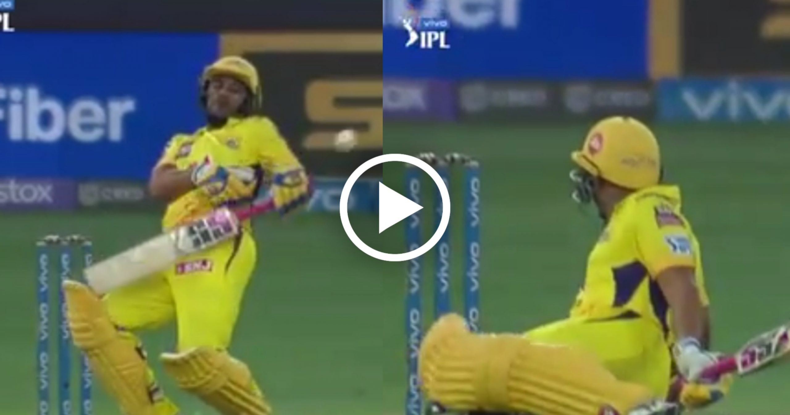 IPL 2021: Watch: Ambati Rayudu Gets Retire Hurt After Getting Hit On Elbow By Adam Milne