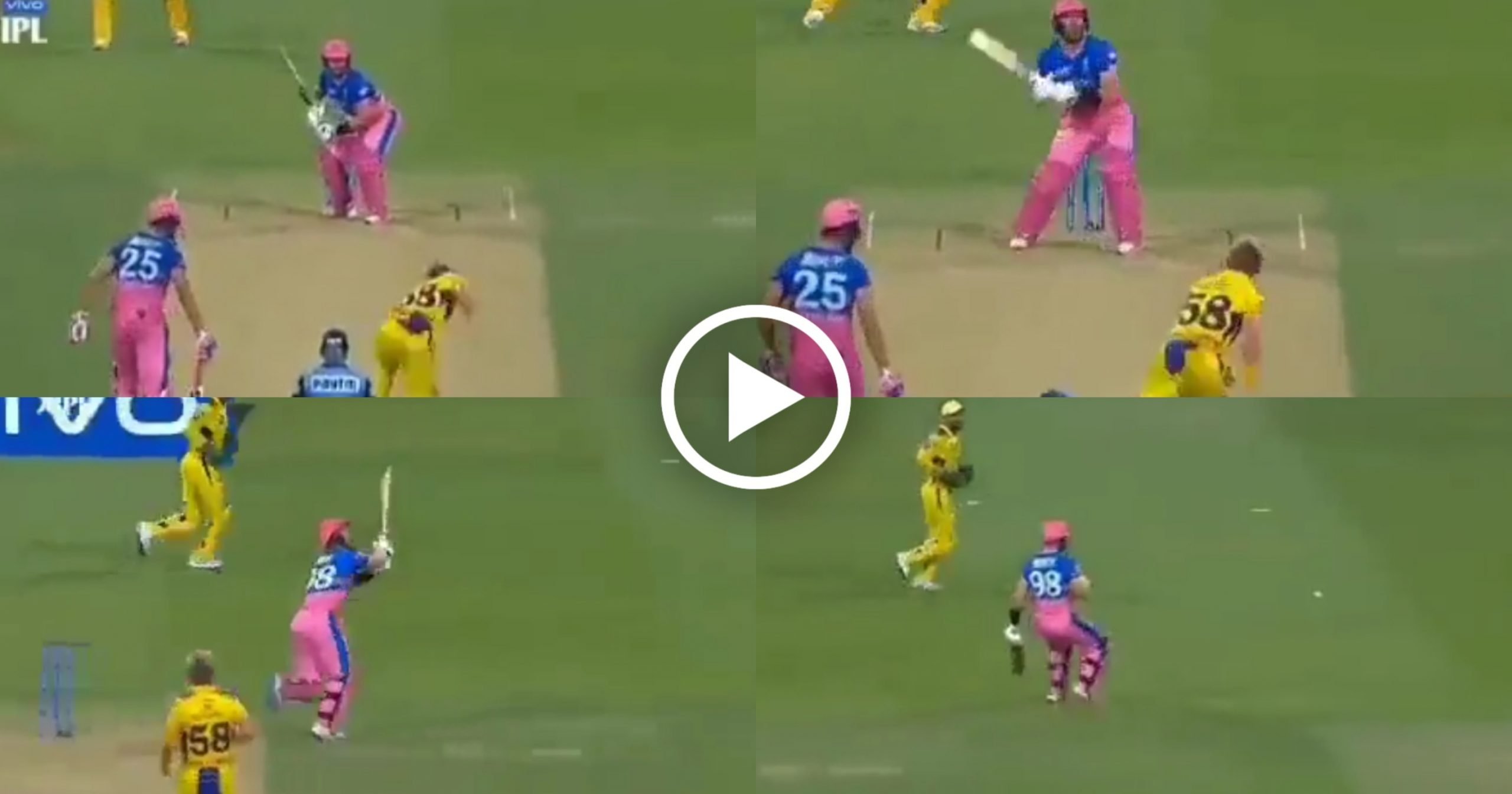 Sam Curran Bowls A Moonball, Glenn Phillips Chases It To Backward ...