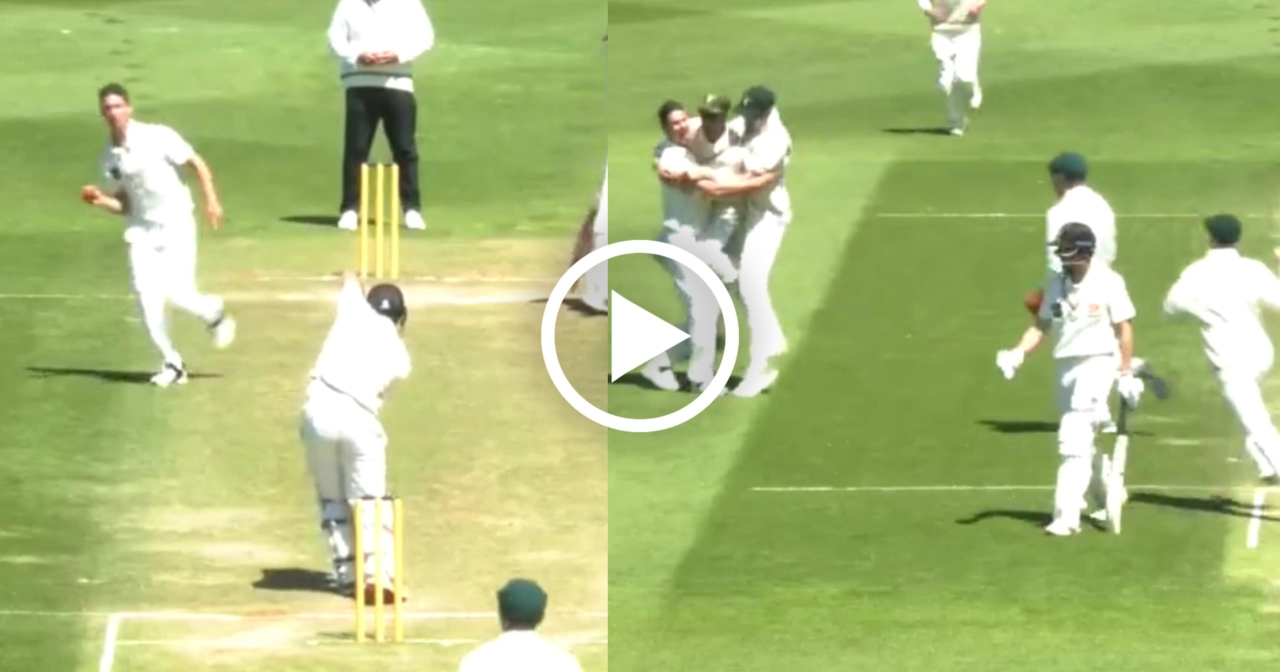 Ben Wheeler Cheekily Runs Out A Batsman Standing Out of The Crease