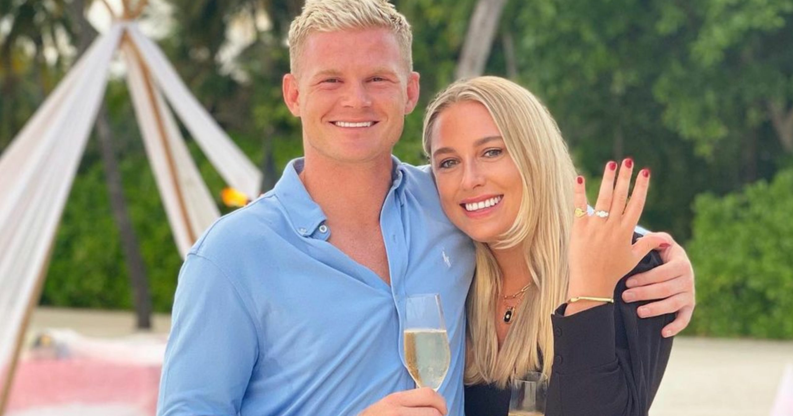 Sam Billings gets engaged to his long-term girlfriend Sarah Cantlay