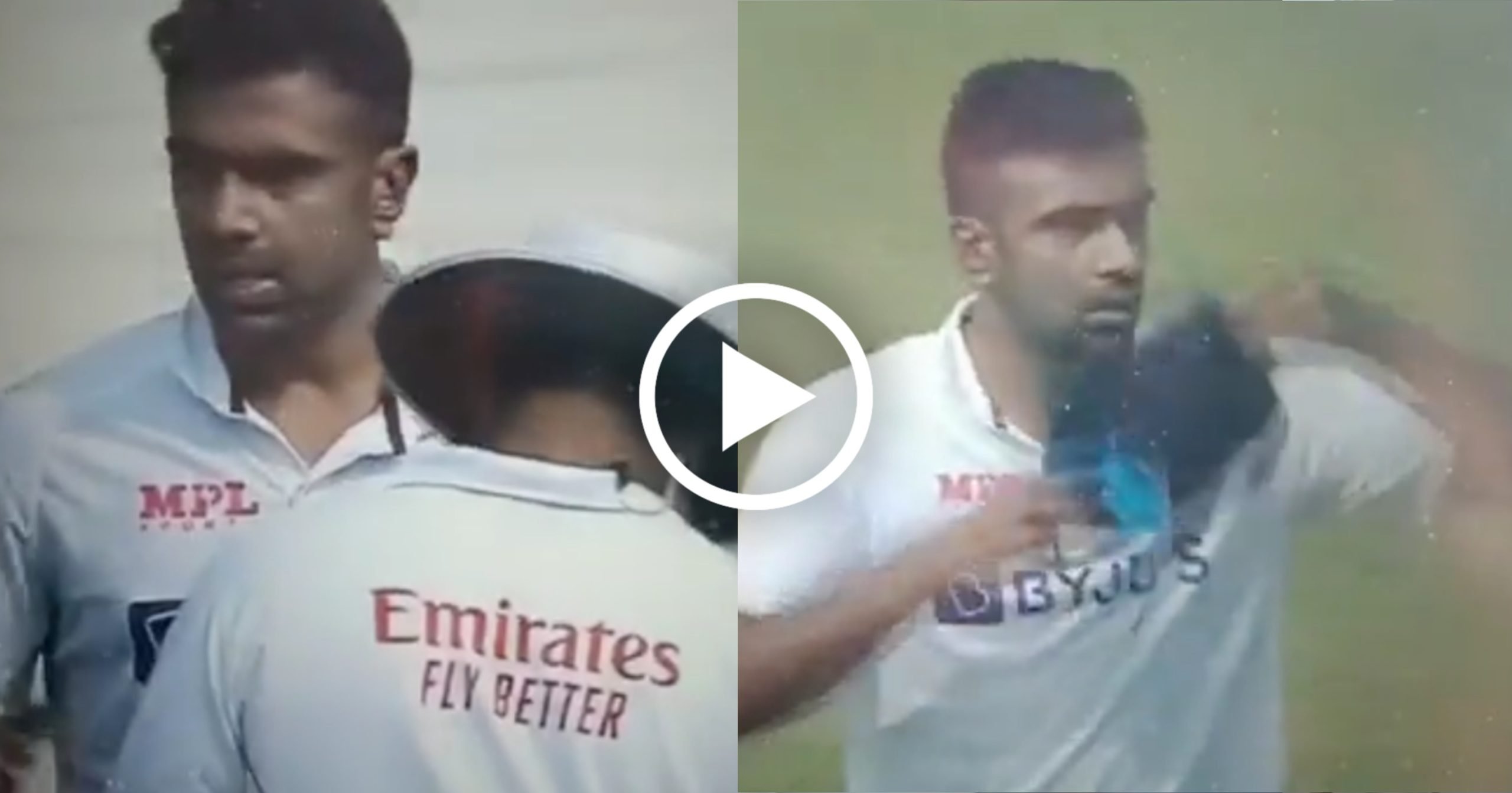 Ashwin gives funny reply to Menon's 'obstructing vision for LBW' comment
