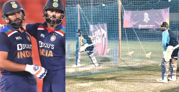 Virat Kohli, Rohit Sharma Works Hard Ahead Of Afghanistan Game