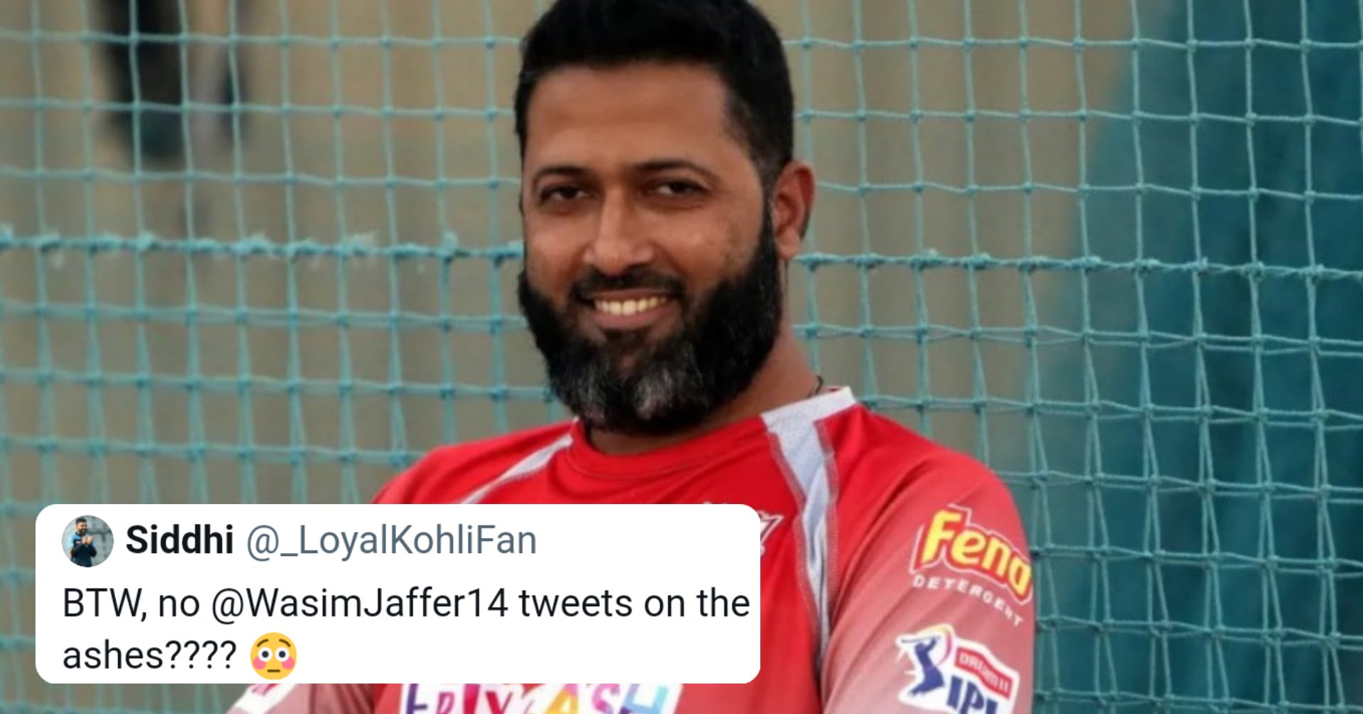 Wasim Jaffer gives a stunning reply as fan asks ‘why no tweets on Ashes?’
