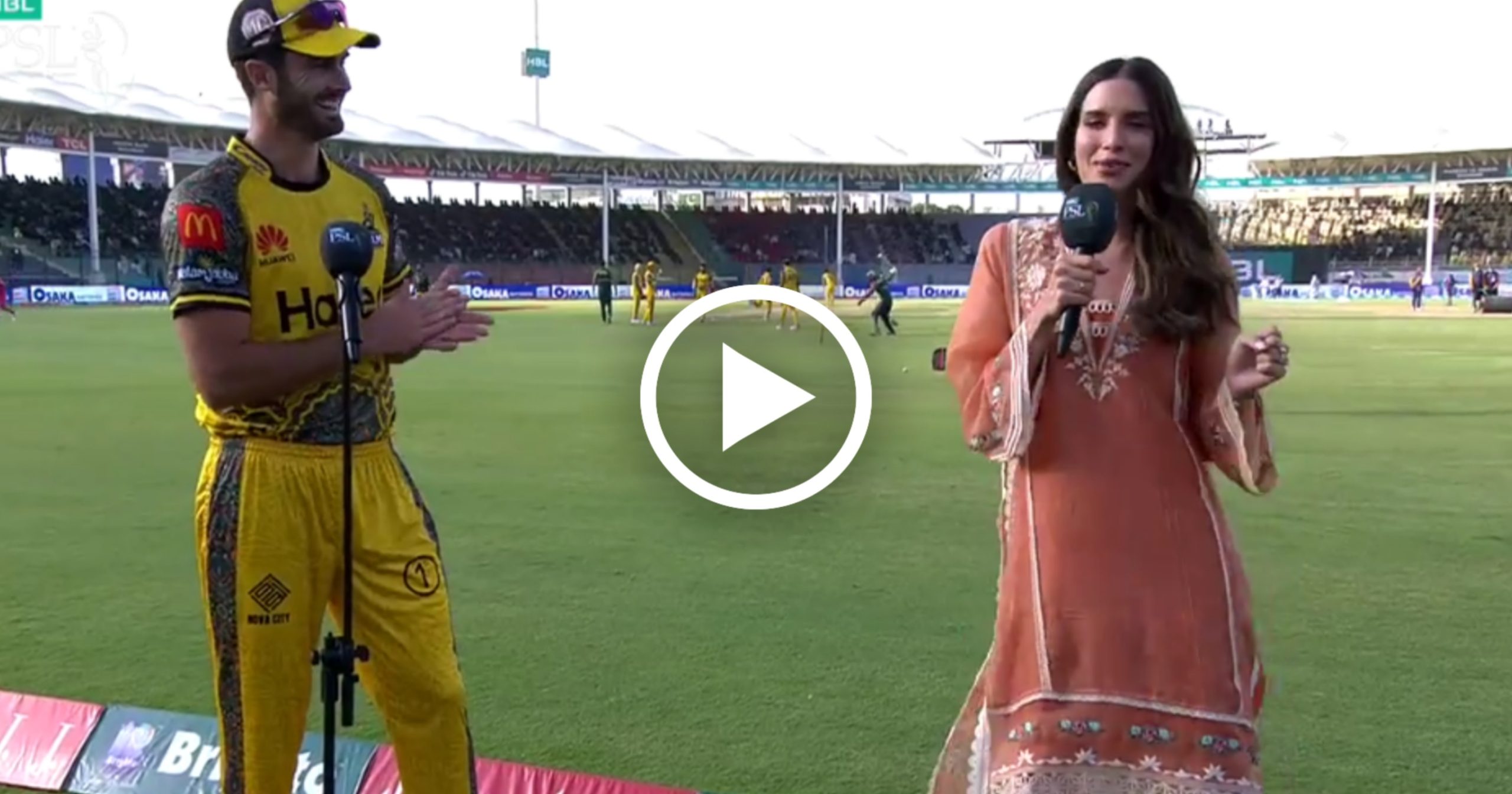 Erin Holland Gives A Special Birthday Surprise To Ben Cutting