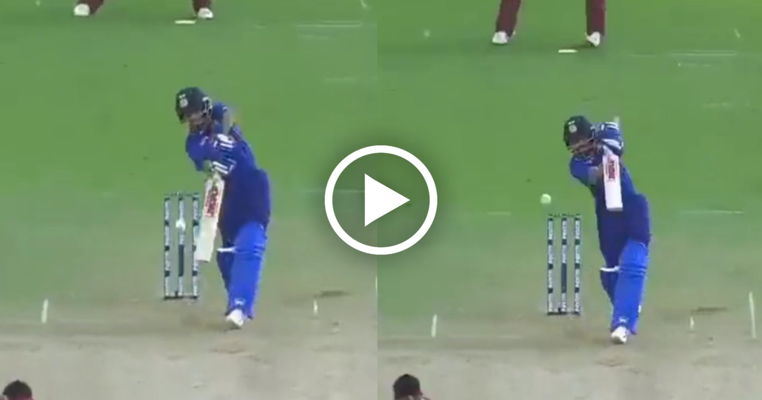 Yuzvendra Chahal Plays An Exquisite Lofted Straight Drive
