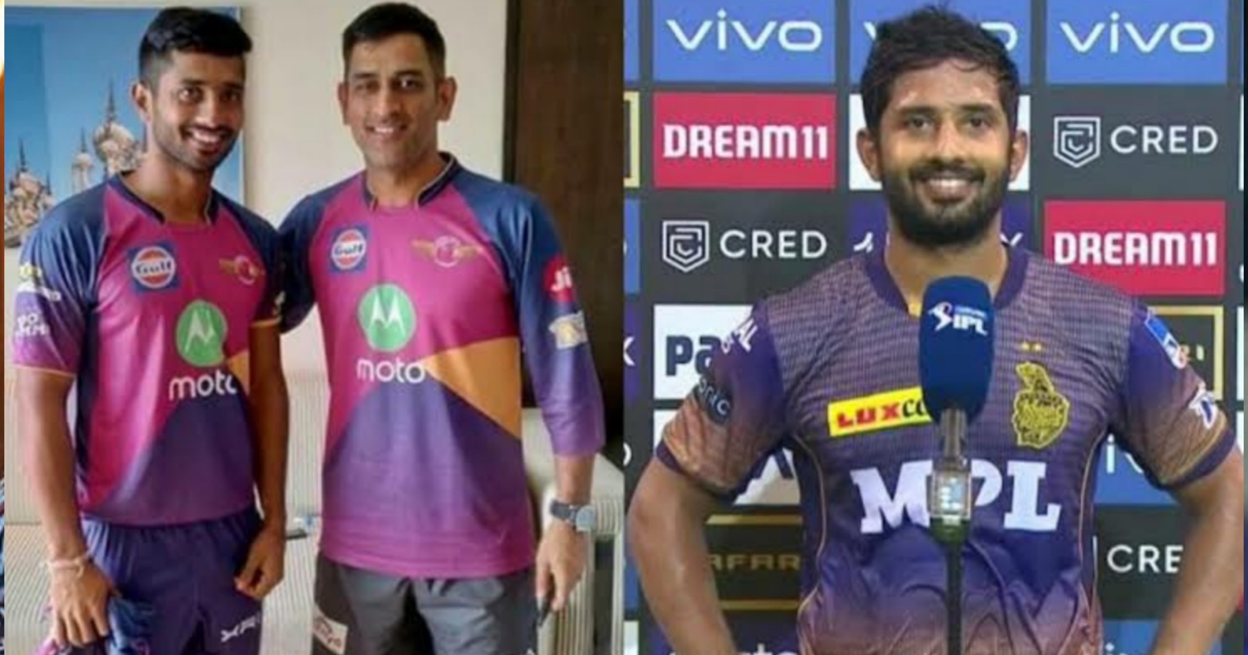 Rahul Tripathi Reveals How MS Dhoni Enhcpurgaed Him In The IPL 2021 Final