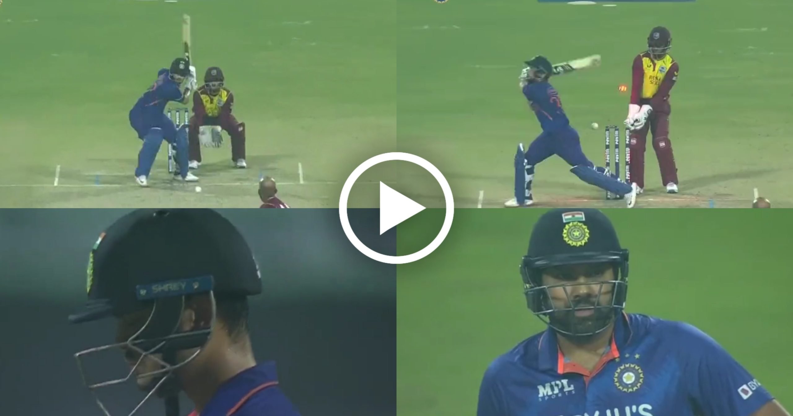 Rohit Sharma Gave A Death Stare To Ishan Kishan After Getting Bowled