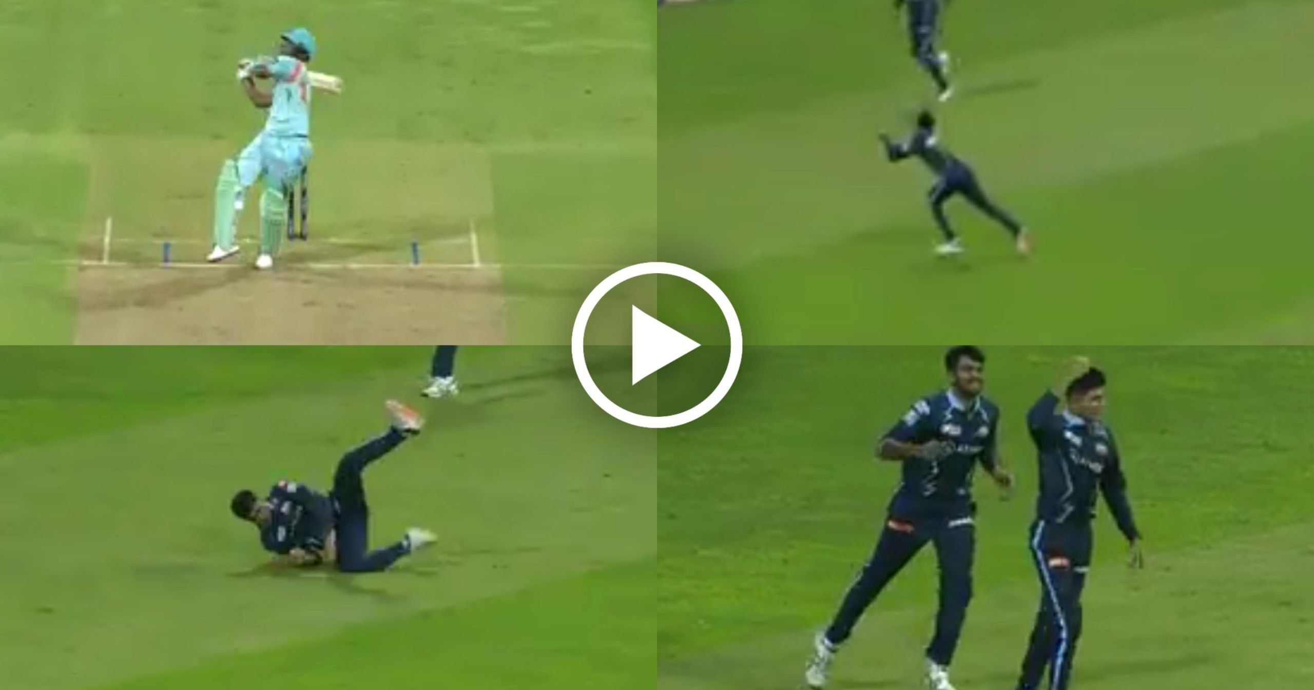 Shubman Gill Takes An Outstanding Catch To Send Back Evin Lewis