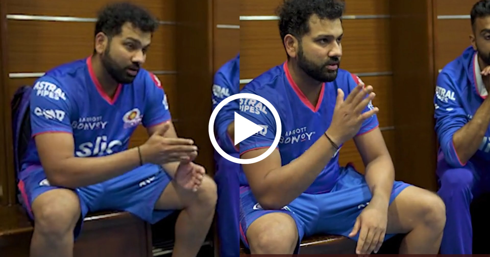 Rohit Sharma Gave A Passionate Speech In MI Dressing Room After 3 Losses