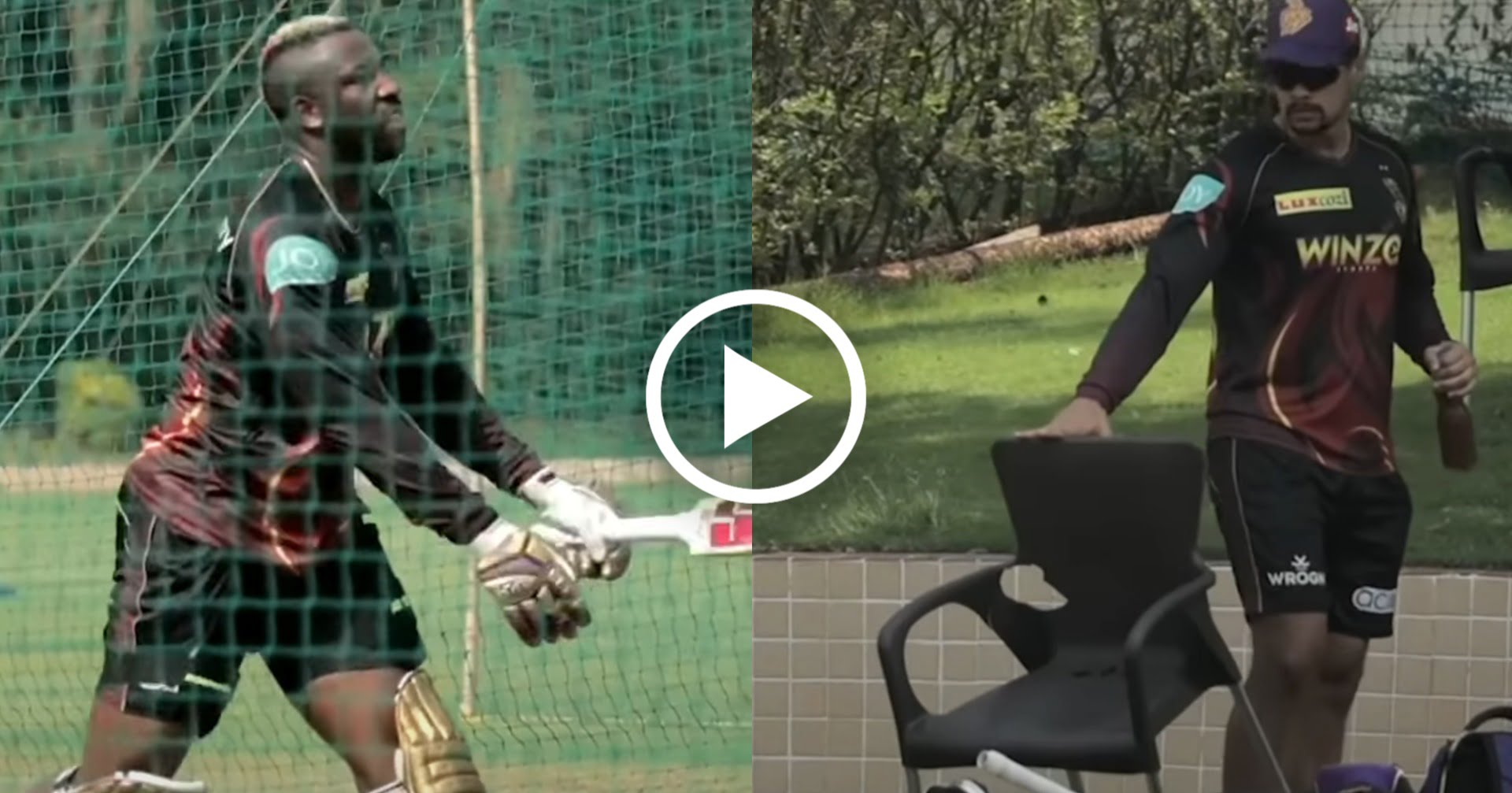 WATCH: Andre Russell hits a massive six during the net session
