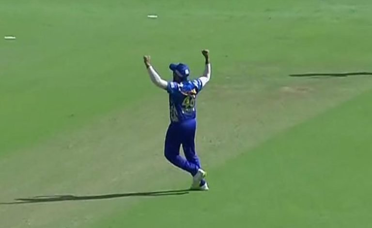 Rohit Sharma Celebrated His Fielding Like He Took A Catch