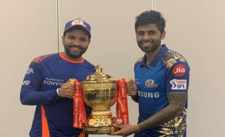 Rohit Sharma And Suryakumar Yadav Confident Of MI Winning Trophy In 2023