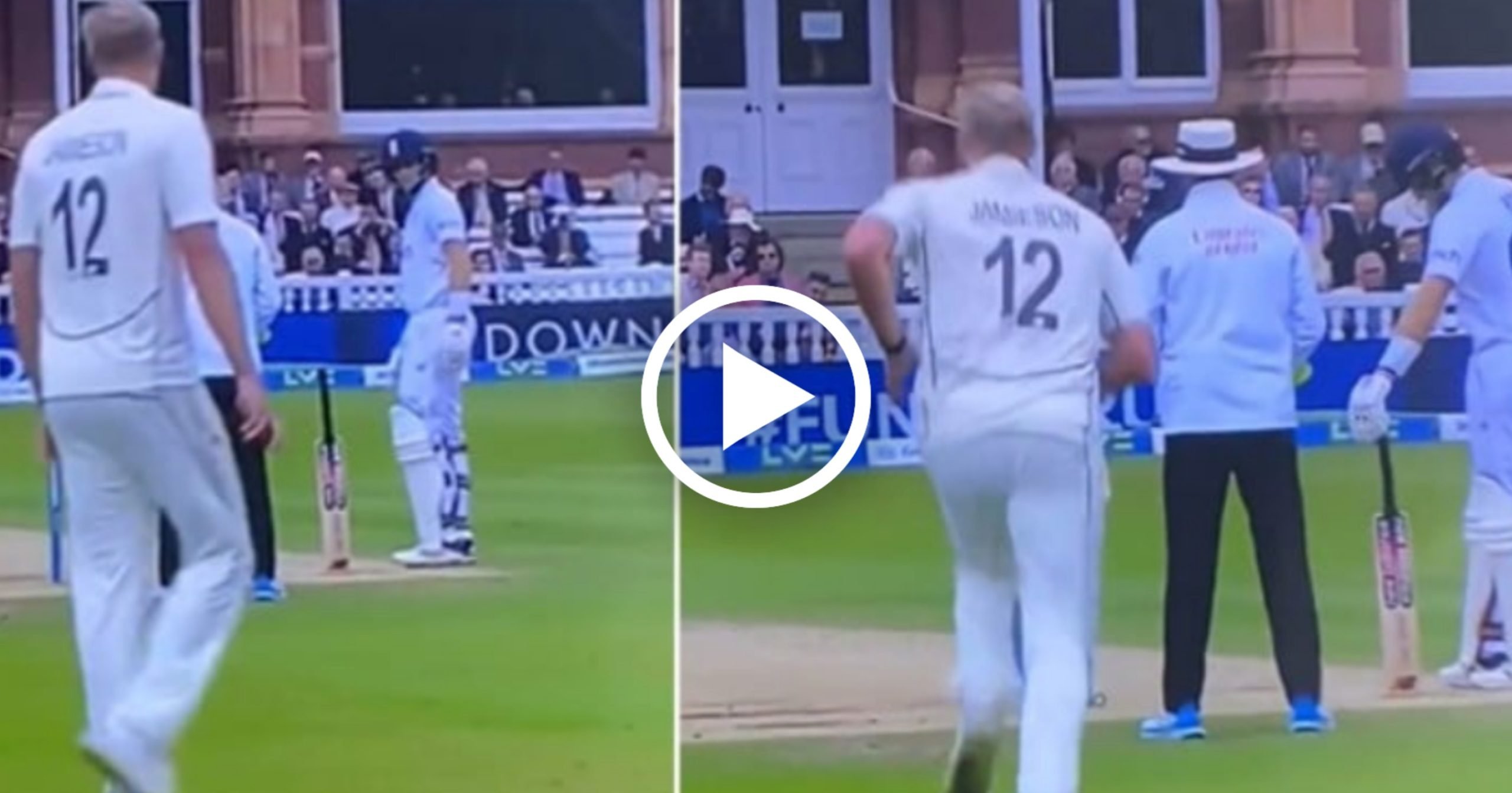 Joe Root Made His Bat Stand Still Without Any Support During Lord's Test