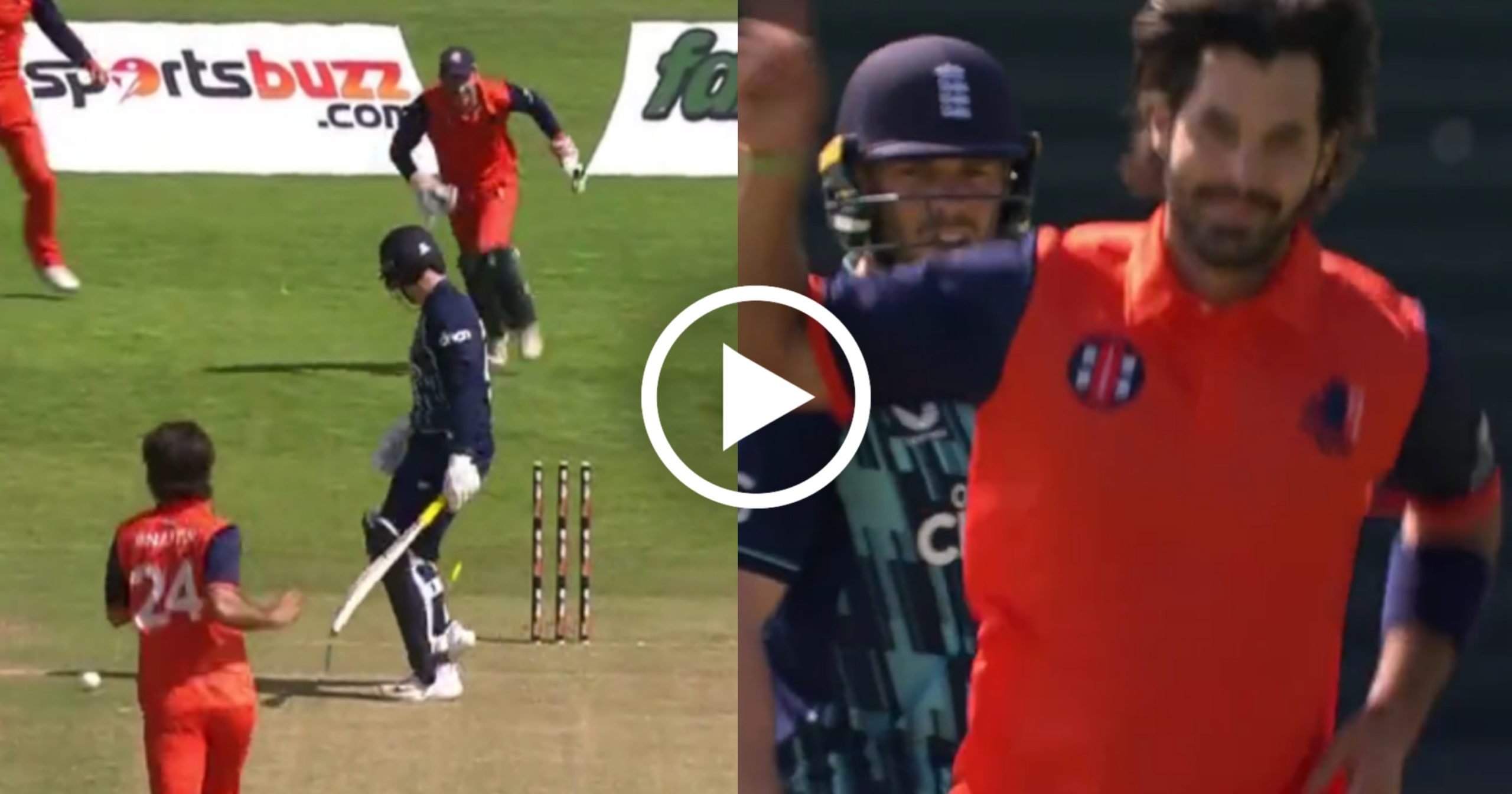 WATCH: Jason Roy gets out by his cousin Shane Snater