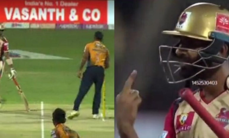 Baba Indrajith Ran Out N Jagadeesan At Non-Striker's End, Latter Made a ...