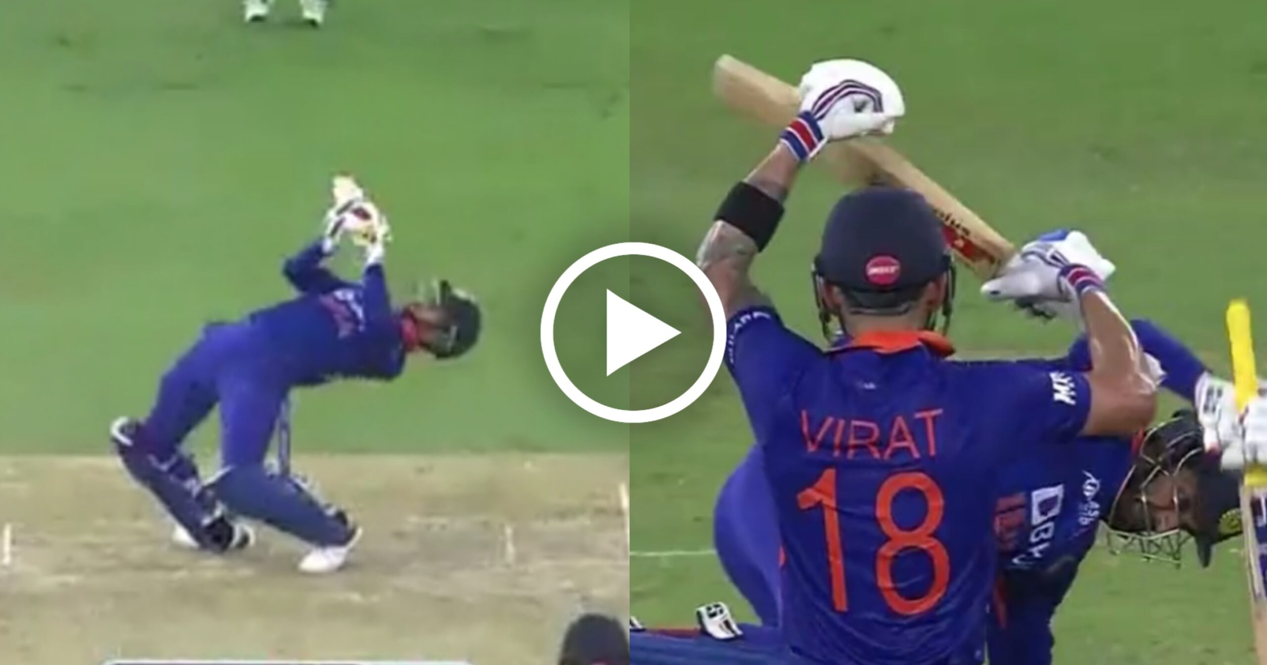 Deepak Hooda Leaves Virat Kohli Impressed With His Ramp Shot