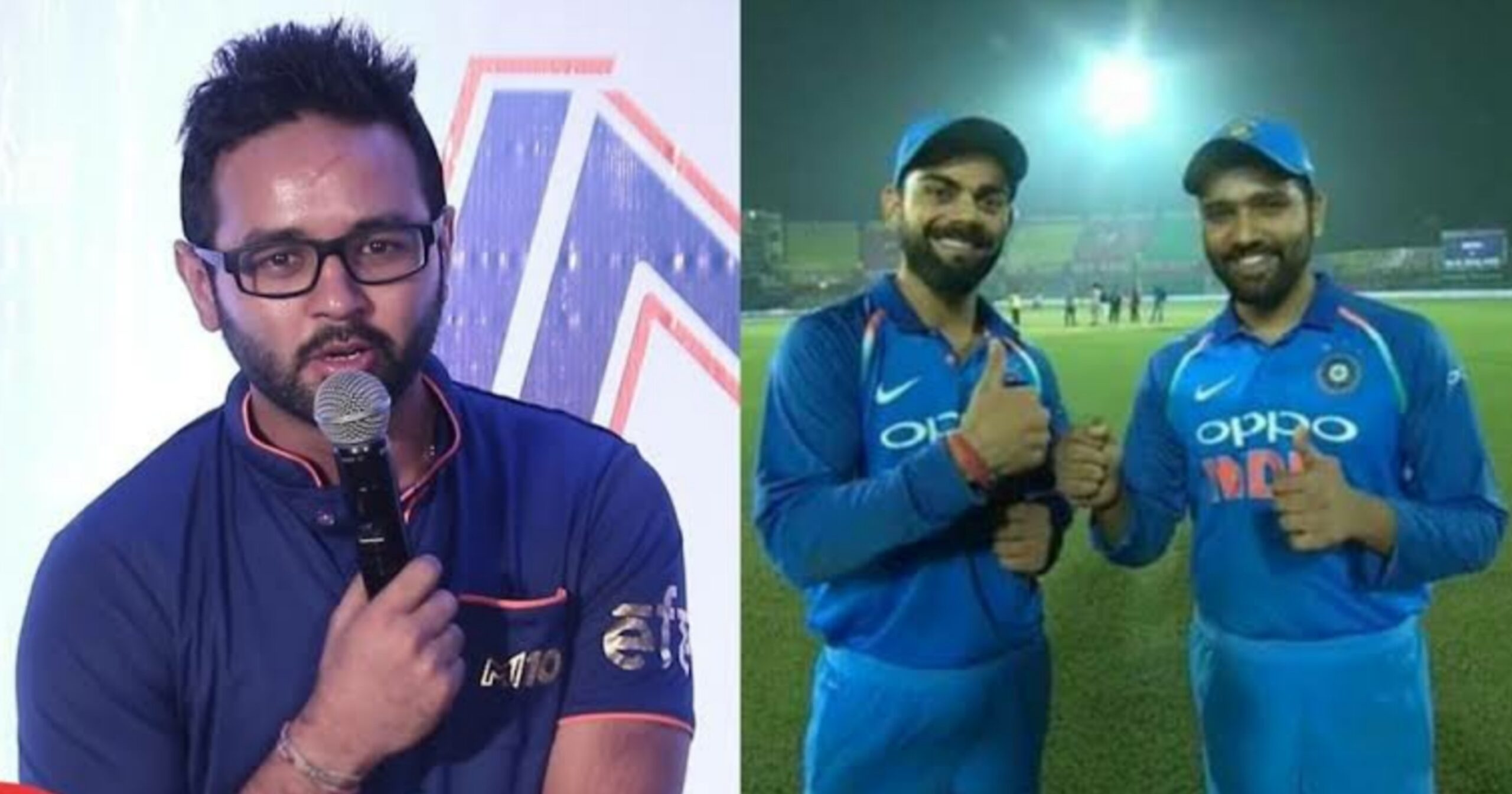Parthiv Patel Defines How Rohit Sharma And Virat Kohli Are Different