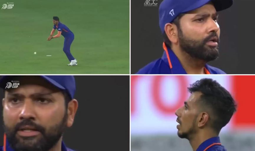Rohit Was Angry As Arshdeep Singh Drops A Catch After Asif Ali Survived ...