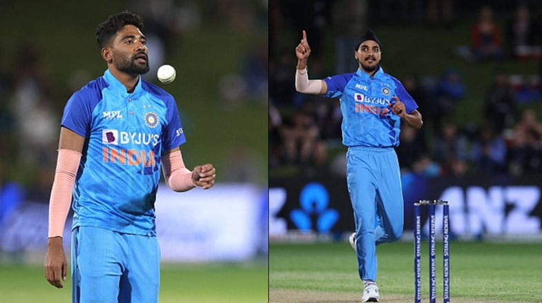 Arshdeep Singh And Mohammed Siraj Completes Team Hat-trick In Napier