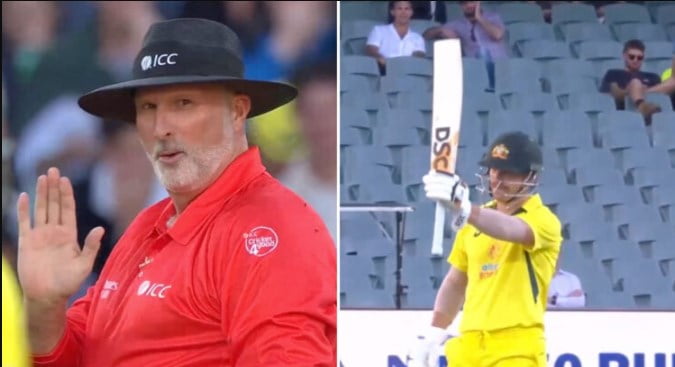 David Warner Leaves The Leg Umpire Stunned With His Hot