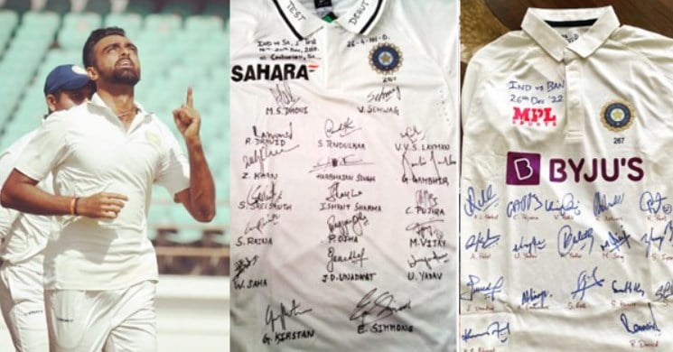 Jaydev Unadkat Shares Signed Jerseys From His 1st And 2nd Tests