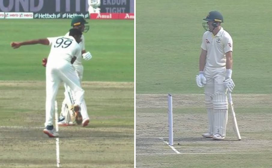 R Ashwin Gives An Indirect Warning To Labuschagne For A Run-out At Non-striker's End