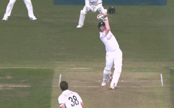 Harry Brook Flaunts His Shot Range With A Beautiful Lofted Off-drive