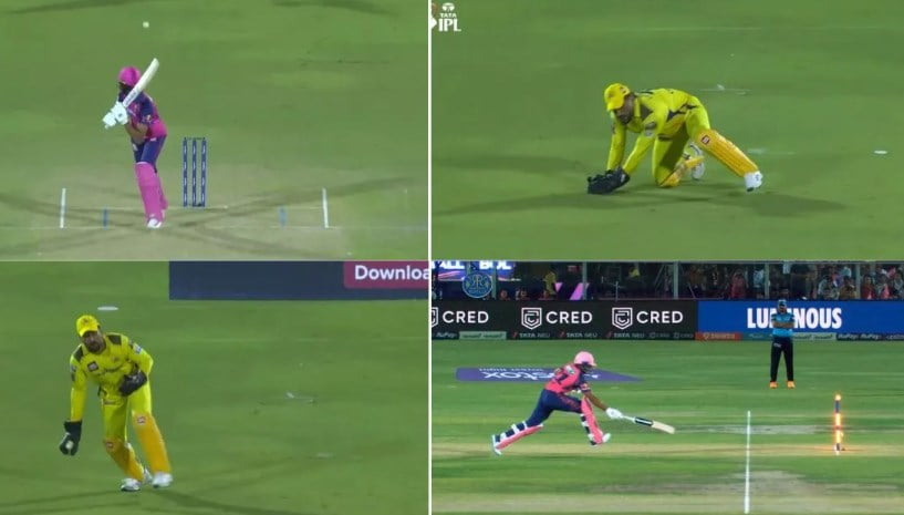 MS Dhoni Hit The Bullseye Again In the Last Over
