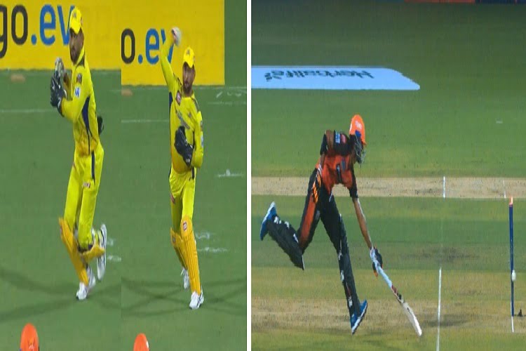 Netizens Applaud MS Dhoni For Adjusting The Stumps Post Run-out