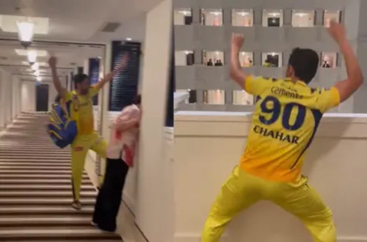 Deepak Chahar's Sister Shares His Celebratory Dance After CSK's IPL ...