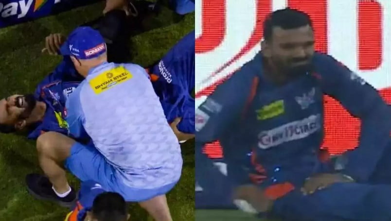 KL Rahul Was Seen Limping Off The Ground After Suffering An Injury