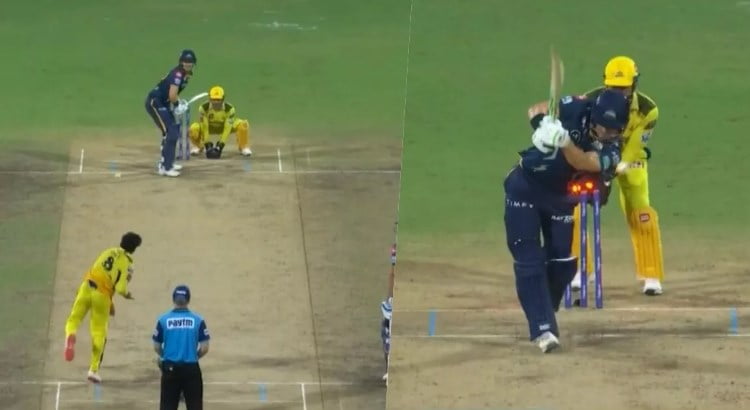 Ravindra Jadeja Castles David Miller With An Unplayable Delivery