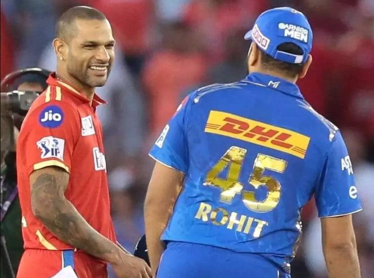 Rohit Sharma Takes A Dig At Shikhar During The Toss In Mohali