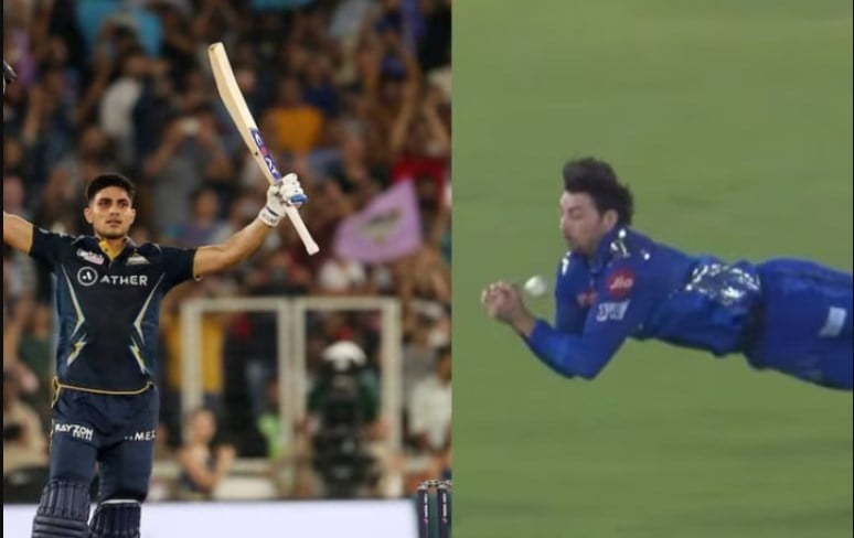 Rohit Sharma Was Frustrated As MI Missed 3 Chances To Dismiss Shubman Gill