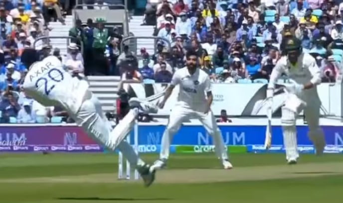 Brilliant Fielding By Axar Patel Dismisses Mitchell Starc In WTC Final