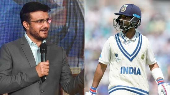 Ajinkya Rahane gives a blunt reply to Sourav Ganguly during WTC 2023 final