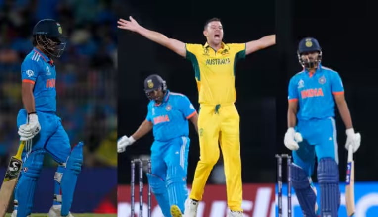 Indian Fans Disheartened As Top-Order Collapse Puts India In A Tight ...