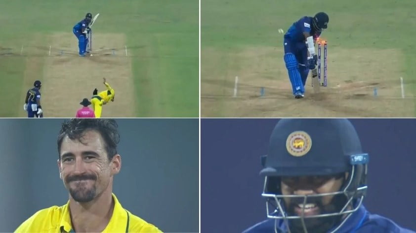 Mitchell Starc's Bold Yorker To Lahiru Kumara Lifts The Crowd At Ekana ...