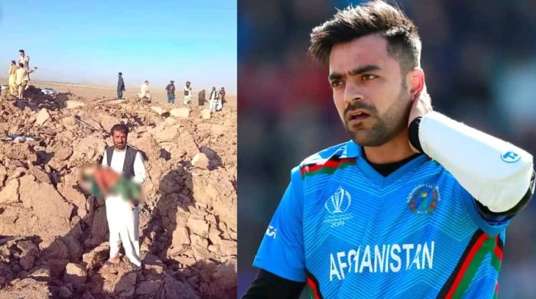 Rashid Khan Pledges ODI World Cup Match Fees To Aid Afghanistan ...