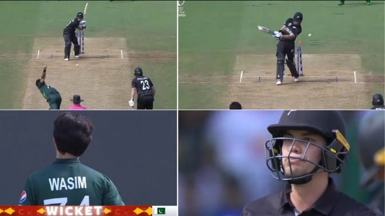 Mohammad Wasim Jr Bowls Mark Chapman, Saves Pakistan From A Runaway Total