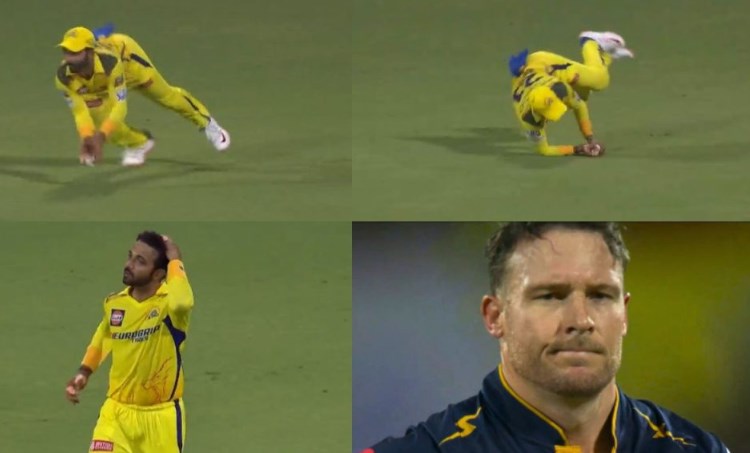 Ajinkya Rahane's Spectacular Dive Secures Crucial Catch