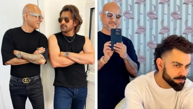 Celebrity Hairstylist Aalim Hakim Reveals Virat Kohli And MS Dhoni's ...