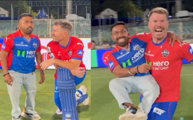 David Warner's Hilarious 'Chalo Chalo Chalo' Moment: Getting His Aadhar ...