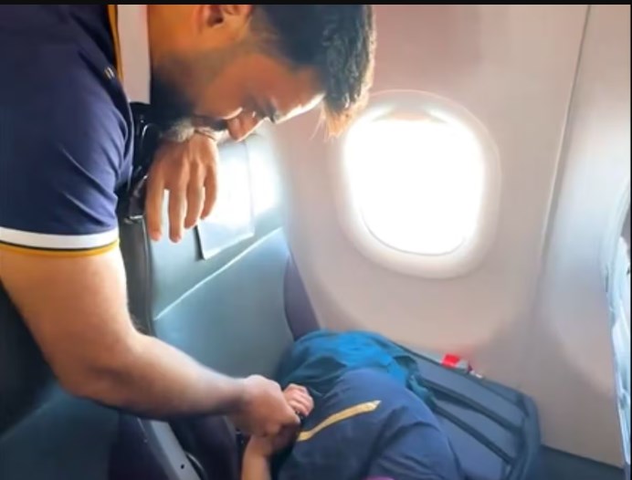 Rashid Khan's Wake-Up Call: Pranking Noor Ahmad Mid-Flight!