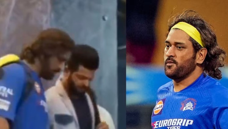 Suresh Raina's Heartwarming Assist To MS Dhoni Amid Limping Concerns