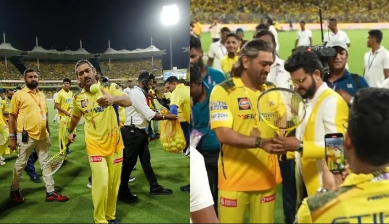 MS Dhoni and Suresh Raina Reunite In Heartwarming Celebration