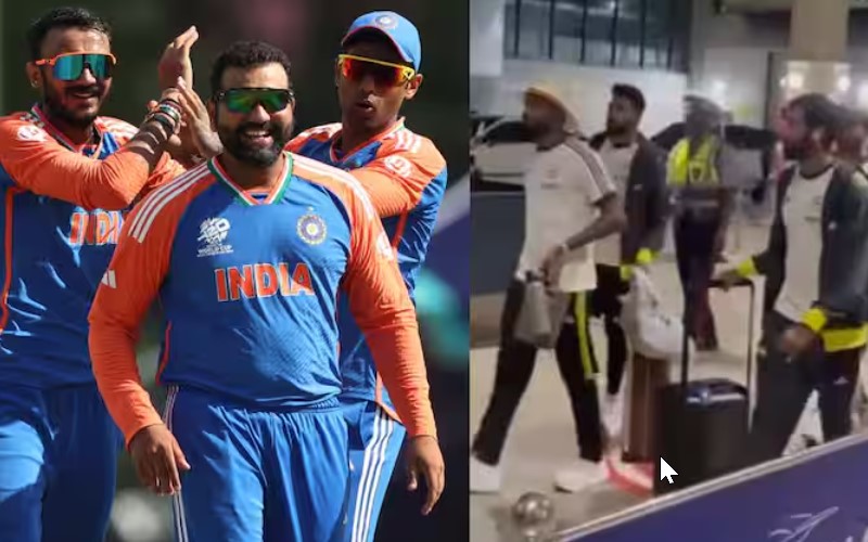 Team India Arrives In Barbados For Historic T20 World Cup Final