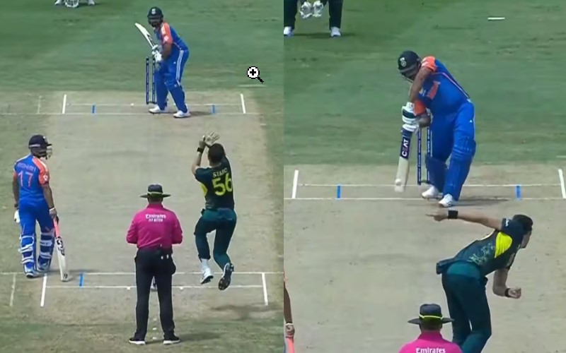 Rohit Sharma Smashes Mitchell Starc For 29 Runs Follows It With 19-ball ...